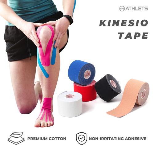 Promo ATHLETS Kinesio Tape Plester Otot Muscle Tapping Kinesiology ...