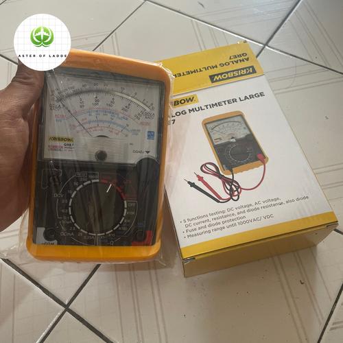 Jual KRISBOW Analog multimeter Large alat ukur multimeter - Kota ...