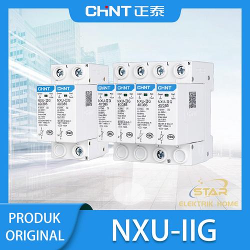 Jual Surge Arrester Chint NXU-IIG 1P 2P 3P 4P 40kA 65kA - 3P-40kA/440V - Jakarta Barat - STAR ...