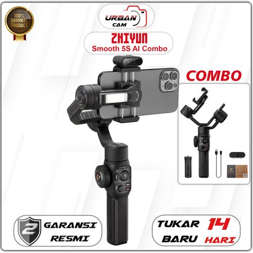 Jual Zhiyun Smooth 5S AI Combo 3-Axis Smartphone Gimbal / SMOOTH 5S AI COMBO - Jakarta Pusat ...
