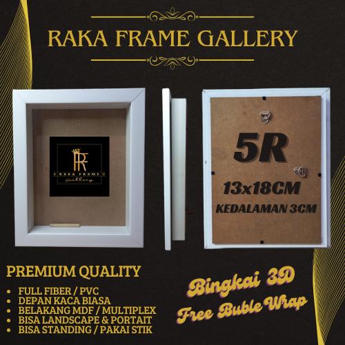 Jual Bingkai Foto 3D/Frame Minimalis FREE BUBLEWRAP Uk 5R(13x18x3cm ...