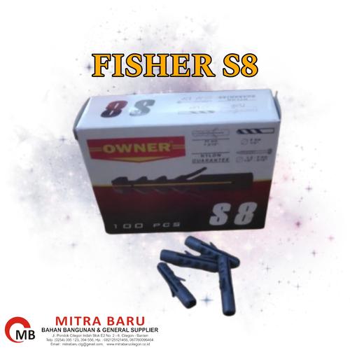 Jual Fisher S8 Merk Owner Isi 100Pcs - Kota Cilegon - Mitra Baru ...