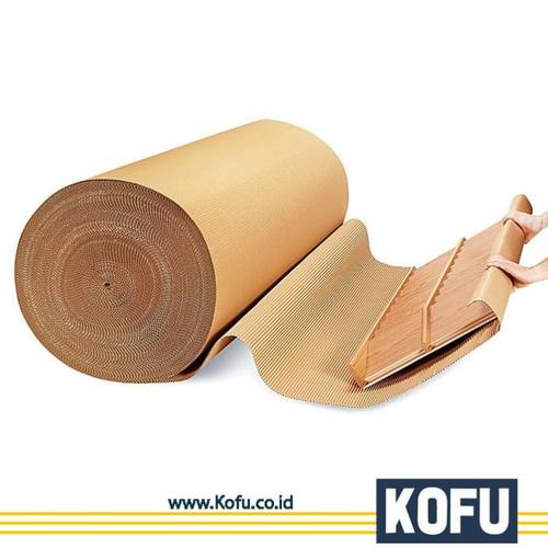 Jual Kardus Gulungan Single Face Roll 100 Cm / Pembungkus / Corrugated ...