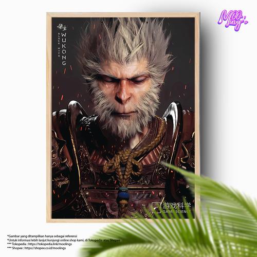 Jual PlayStation | PS5 | PS4 | Black Myth Wukong Game Poster | Living ...