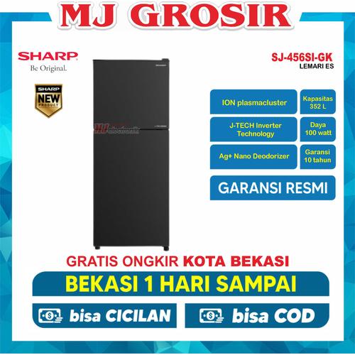 Jual KULKAS SHARP SJ 456 SI GK LEMARI ES 2 PINTU SJ-456SI-GK J-TECH INVERTER - dus bawaan - Kota ...