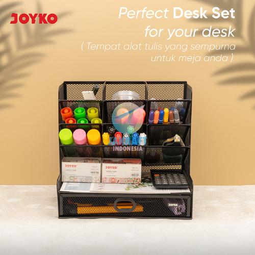 Promo Desk Set Jaring JOYKO DS-61 Laci Tempat Alat Tulis Pensil Meja ...