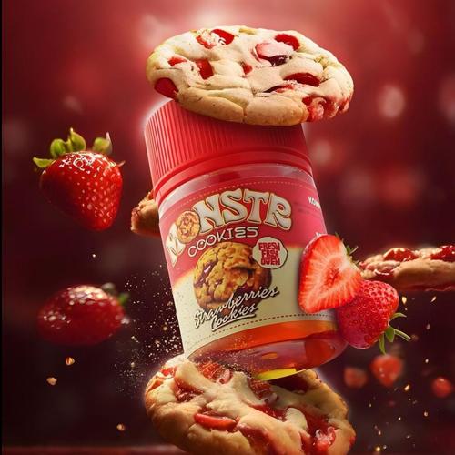 Jual MONSTR Cookies Strawberries Cookies 60ML by Ker Project x VB x ...