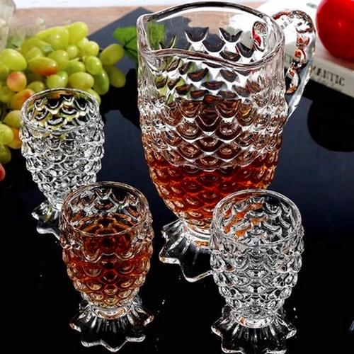 Jual Gelas Jus Estetika Mewah Gelas Set Mermaid Gelas Minum Kreatif ...