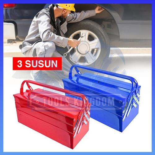 Jual Tool Box Besi KENMASTER 3 susun - KENMASTER Alat Perkakas 3 Susun ...
