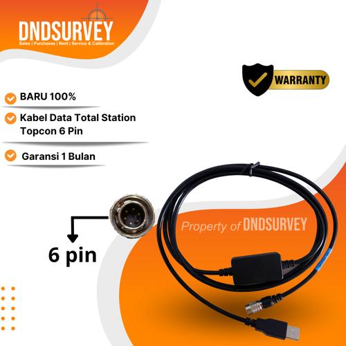 Jual Kabel Data Total Station Topcon Sokkia Kabel Transfer Data TS ...