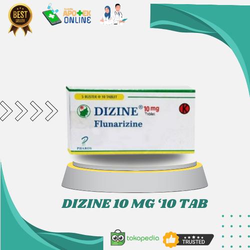 Jual DIZINE 10MG 1 BLISTER 10 TABLET - Jakarta Selatan - Apotek Anggrek ...
