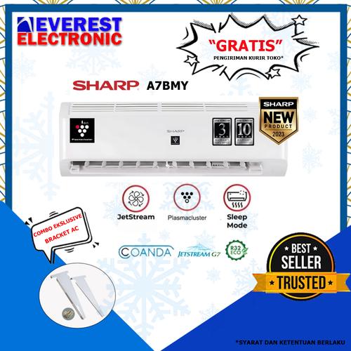 Promo AC SPLIT SHARP PLASMACLUSTER AH-AP7BMY AP 7BMY AP 7 BMY 3/4 R32 - Kota Tangerang - Everest ...