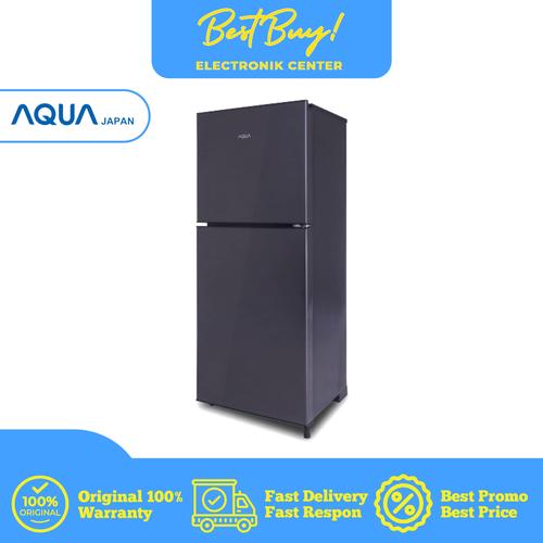 Jual KULKAS 2 PINTU AQUA AQDR-D261 NO FROST LEMARI ES 2 PINTU AQDR-D261 KAPASITAS 220 LITER FLAT ...