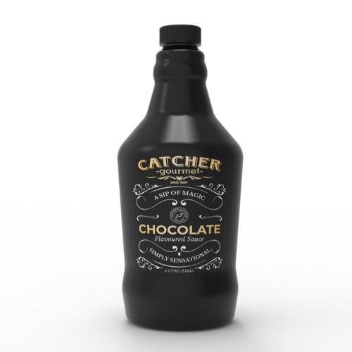 Jual Catcher Gourmet Chocolate Flavored Sauce 2 L - Chocolate Sauce 2 ...