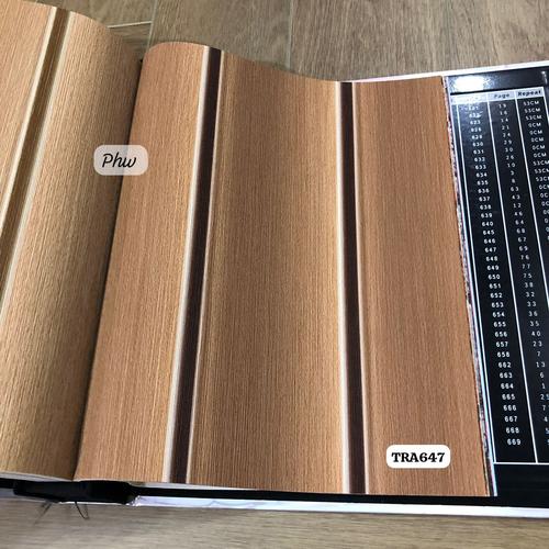 Jual Wallpaper Dinding Panel Kayu Coklat Modern Natural Minimalis Mewah ...