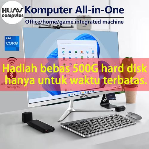 Jual Huav Komputer Full Set All-in-One PC Baru, Prosesor Core i3 8100 ...
