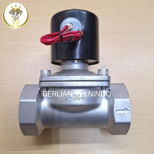 Jual 2" Inch Solenoid Valve 2Way Stainless Ss304 Nc / Ac 220V - AC 220V ...