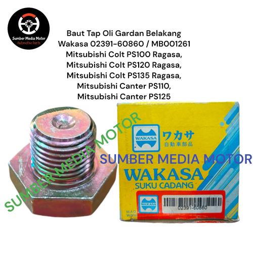 Jual Wakasa Baut Tap Oli Gardan Belakang 02391-60860 / MB001261 ...