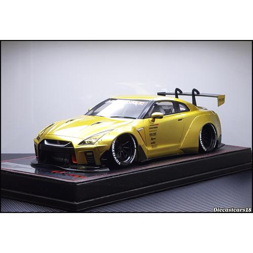 Jual 1/18 Aimgain Model Super A Nissan GTR R35 Gold Edition - Jakarta ...