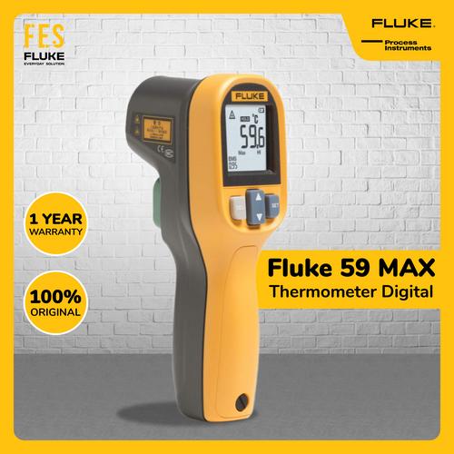 Promo Fluke 59 Max Thermometer Digital Baterai Layar Lcd Suhu ...