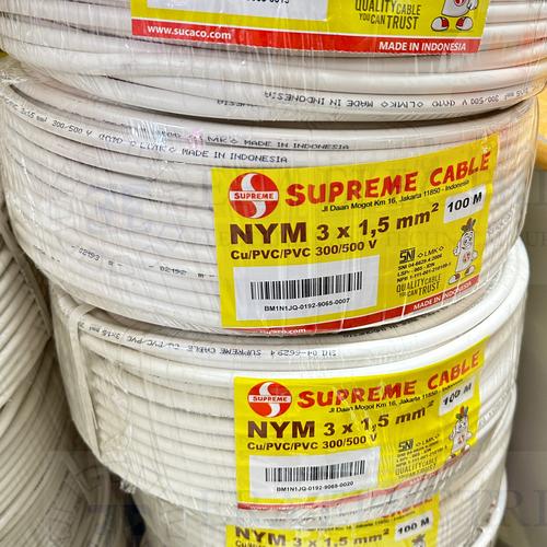 Jual Kabel NYM 3x1.5 3x1,5 Potongan Per Meter Supreme - Jakarta Pusat - Era Jaya Elektrik ...