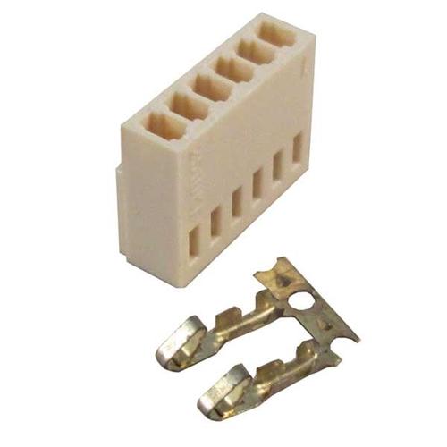 Jual Konektor Putih White Housing 6 Pin Female + Pin - Kota Surabaya ...