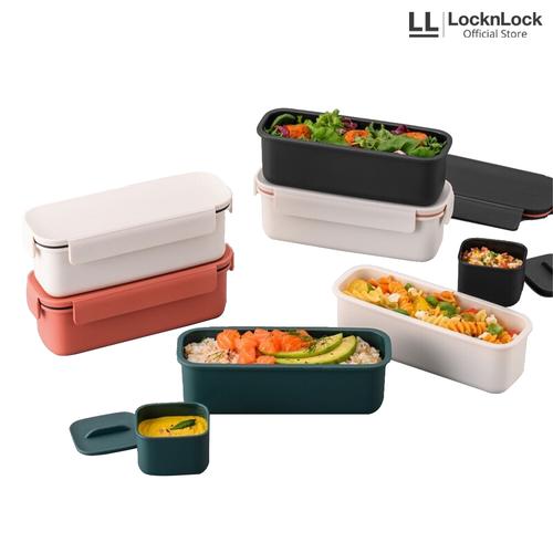 Jual LocknLock Kotak Makan Slim Lunch Box Rectangular with Divider ...
