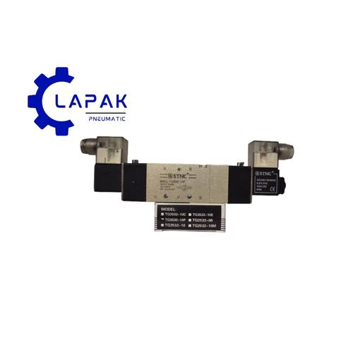 Jual Solenoid Valve TG3532 - 10P ( Pressure center) STNC - Kota Tangerang - pneumatic center ...