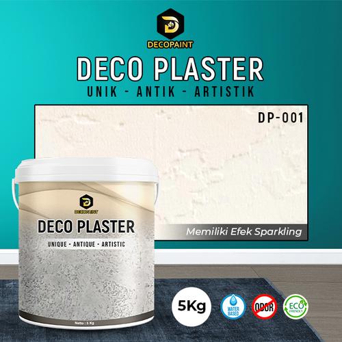 Jual Decopaint Deco Plaster Cat Dekoratif Plastering Efek Glowing Kemasan 5 Kg - DP 001 ...