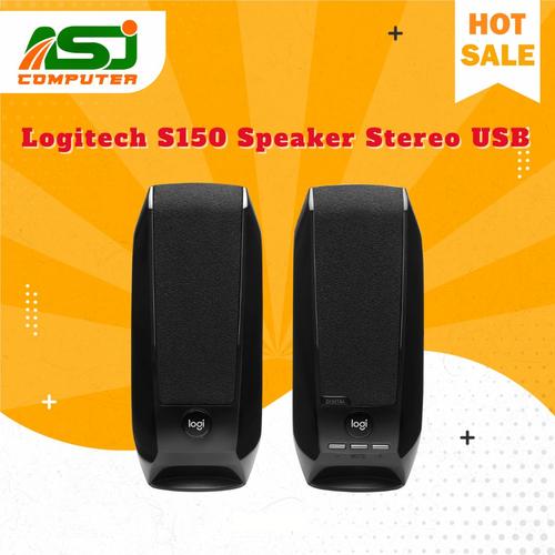 Jual Logitech S150 Speaker Stereo USB - Desain Kecil dan Ringkas untuk Desktop atau Laptop - Kab ...