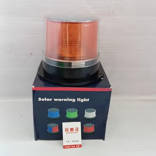 Jual Strobo Rotary Warning Light LED Solar Panel Lampu Signal Lampu ...