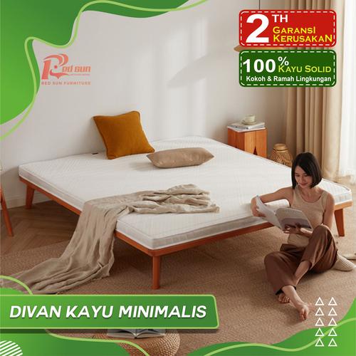 Promo dipan tempat tidur minimalis ranjang divan kasur dipan kayu ...