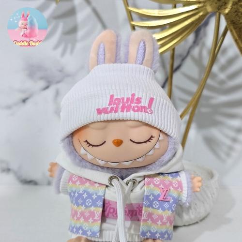 Jual Labubu Set Hoodie, Vest dan topi Lupitong, boneka Labubu - Jakarta ...