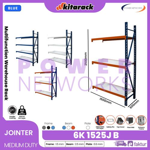 Jual RACK GUDANG BESI Serba guna 600KG 2,5 METER P 1,5 METER RACK ...