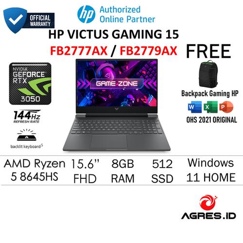 Promo Laptop HP VICTUS 15 FB2777AX / FB2779AX RYZEN 5 8645HS RTX3050 ...