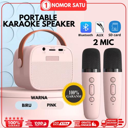 Promo Speaker Karoke Bluetooth Mini Original Full Bass Portable ...