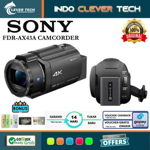 Jual Sony FDR ax43a 4K Handycam Camcorder Sony ax43 A FDRax43a Garansi Resmi - Distributor ...