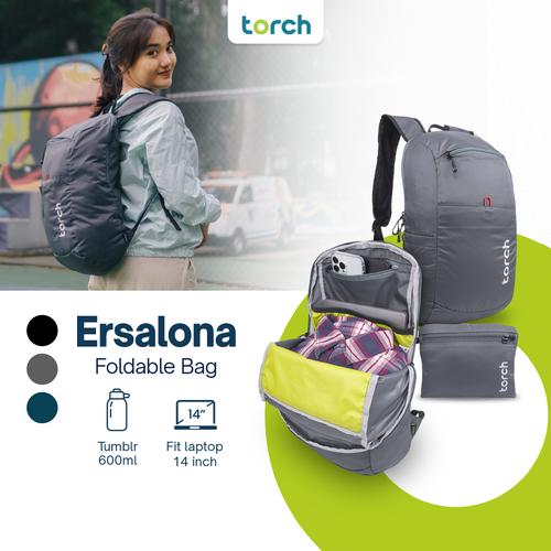 Promo Torch Ersalona Ransel Sekolah Lipat Anti Air 19 Liter - Foldable ...