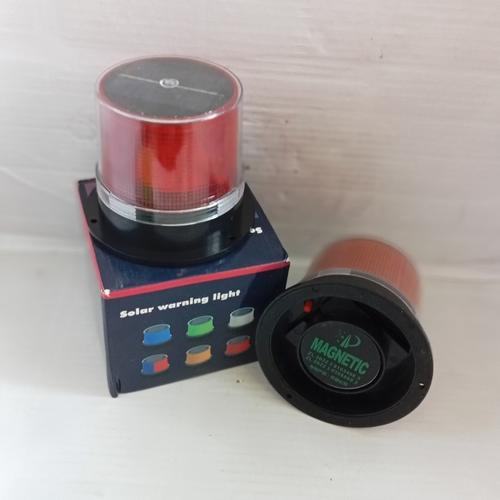 Jual Strobo Rotary Warning Light LED Solar Panel Lampu Signal Lampu ...
