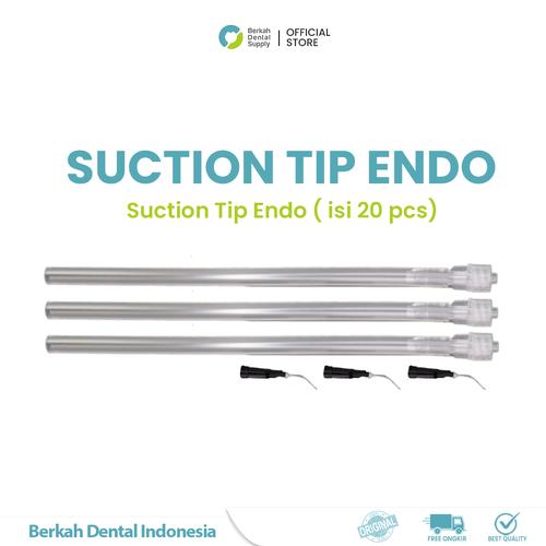 Jual Dental Suction Tip ENDO / Tip Syringe Aspirator Endodontic - Kota ...