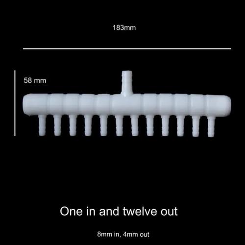 Jual HAILEA Air Flow Divider 12 Way Pembagi Udara Selang Aerator - Kab ...