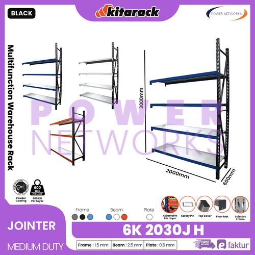Jual RACK GUDANG BESI Serba guna 600 KG 3 METER P 2 METER RACK GUDANG ...