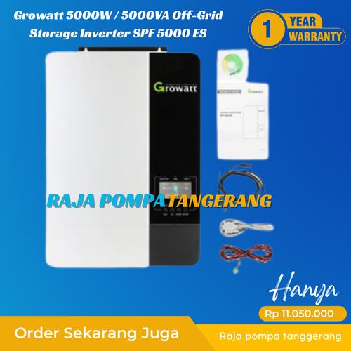 Jual Growatt 5000W / 5000VA Off-Grid Storage Inverter SPF 5000 ES - Jakarta Barat - Raja Pompa ...