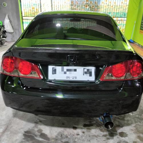 Jual spoiler ducktail modulo Honda Civic fd carbon kevlar - Kab ...