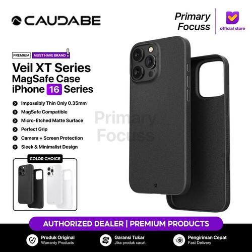Jual CAUDABE Case iPhone 16Pro 16ProMax CAUDABE Veil XT Slim Casing ...