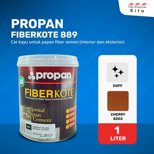 Jual Fiberkote 889 Cat lisplang GRC / Doff / Cherry (1 Liter) - Kota ...