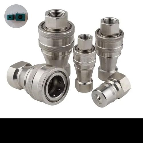 Jual QUICK COUPLER HYDRAULIC ISO-B 1/2" NPT / COUPLER HIDROLIK ISO B 1/ ...