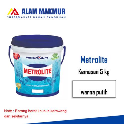 Jual Cat Tembok Metrolite Putih 5 kg - Kab. Karawang - Alam Makmur ...
