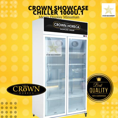 Promo Crown Showcase Chiller LG-1000 - Mesin Display Minuman 2 pintu ...