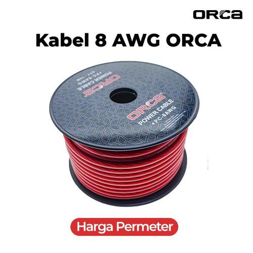Jual Per Meter Kabel 8 AWG ORCA PC-8AWG Permeter Per 1 Meter Cable Cabel 8AWG PC8AWG PC 8AWG ...